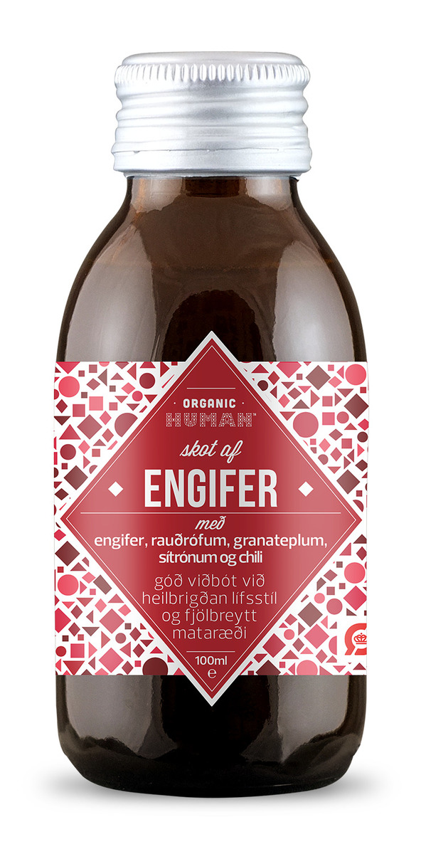 Organic Human Engifer Skot - Innnes heildverslun