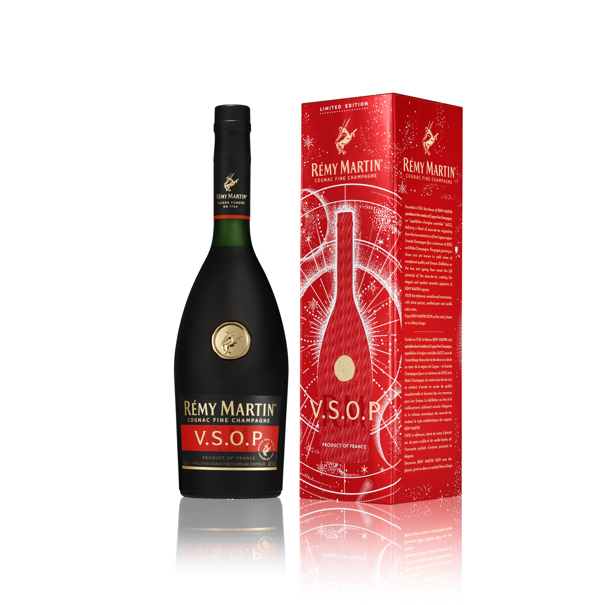 Remy Martin VSOP í Gjafaöskju - Innnes