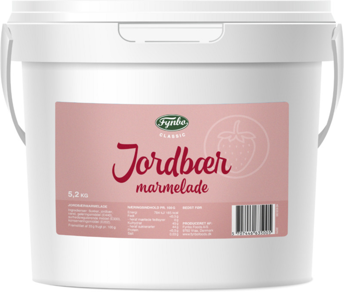 Fynbo Jarðaberjasulta - Innnes heildverslun