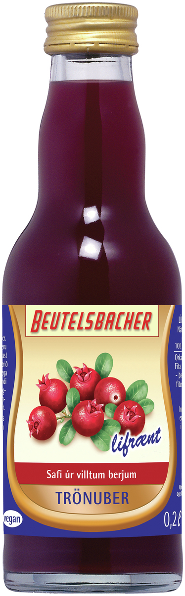 Beutelsbacher Trönuberjasafi - Innnes heildverslun